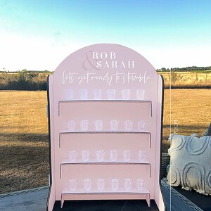 Table Top Personalised Party Shot Wall - Etsy UK