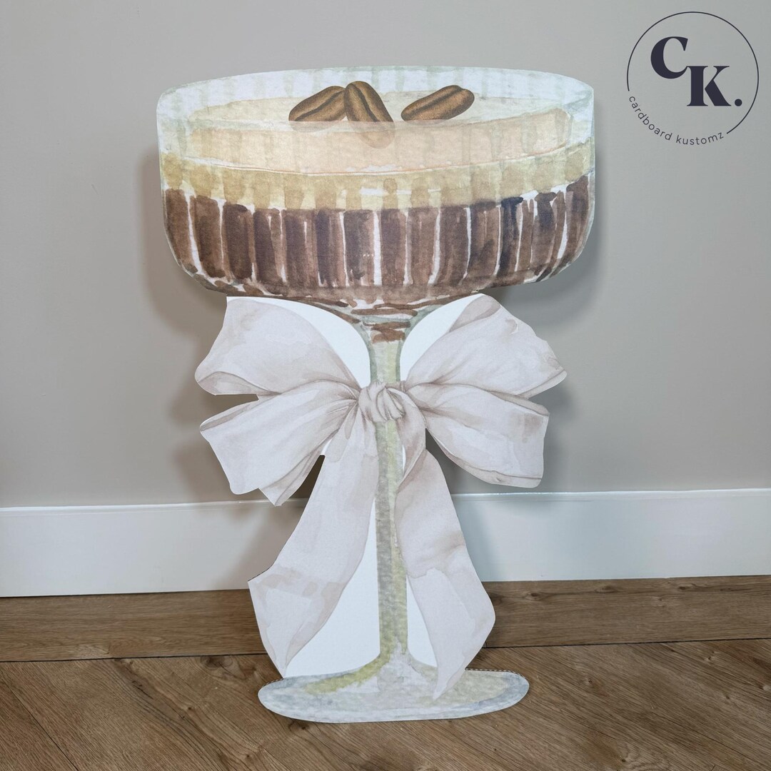 Espresso Martini Cut Out, Tini Bit Older Theme Cut Out - Etsy