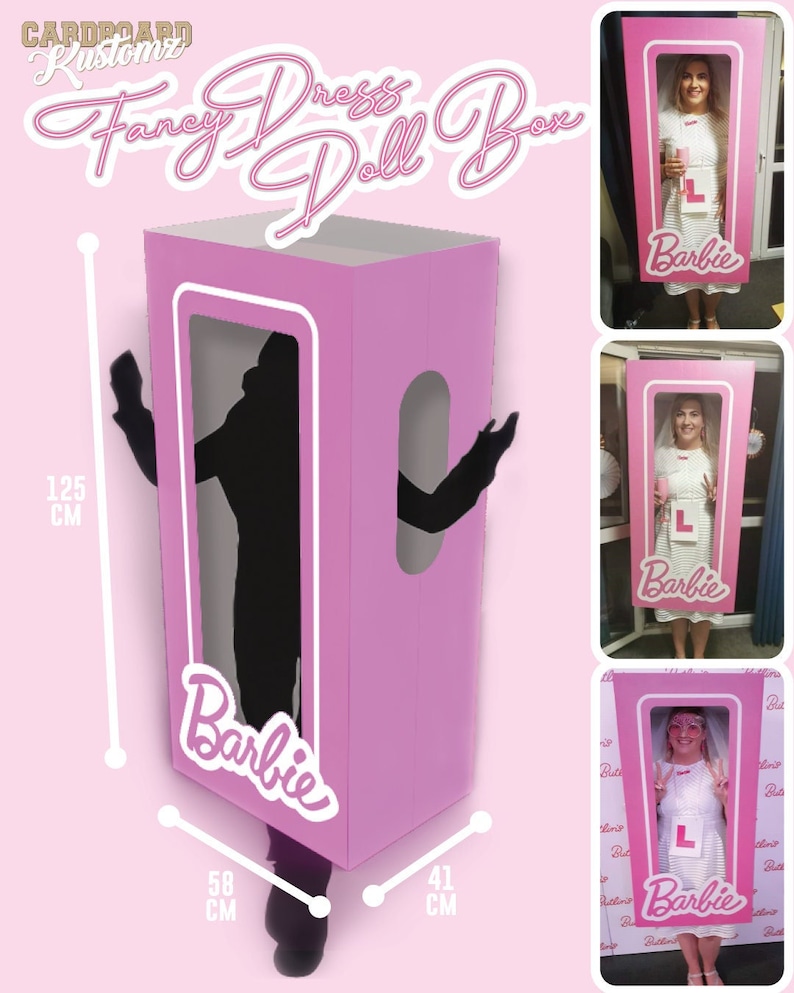 Fancy Dress Doll Box - Etsy UK