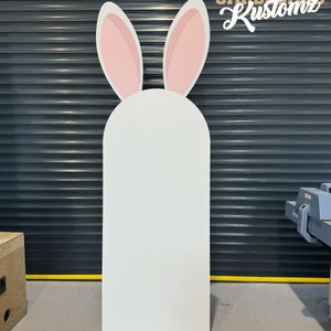 Bunny Ears Cardboard Backdrop Topper: Easter Party Decor - Etsy UK
