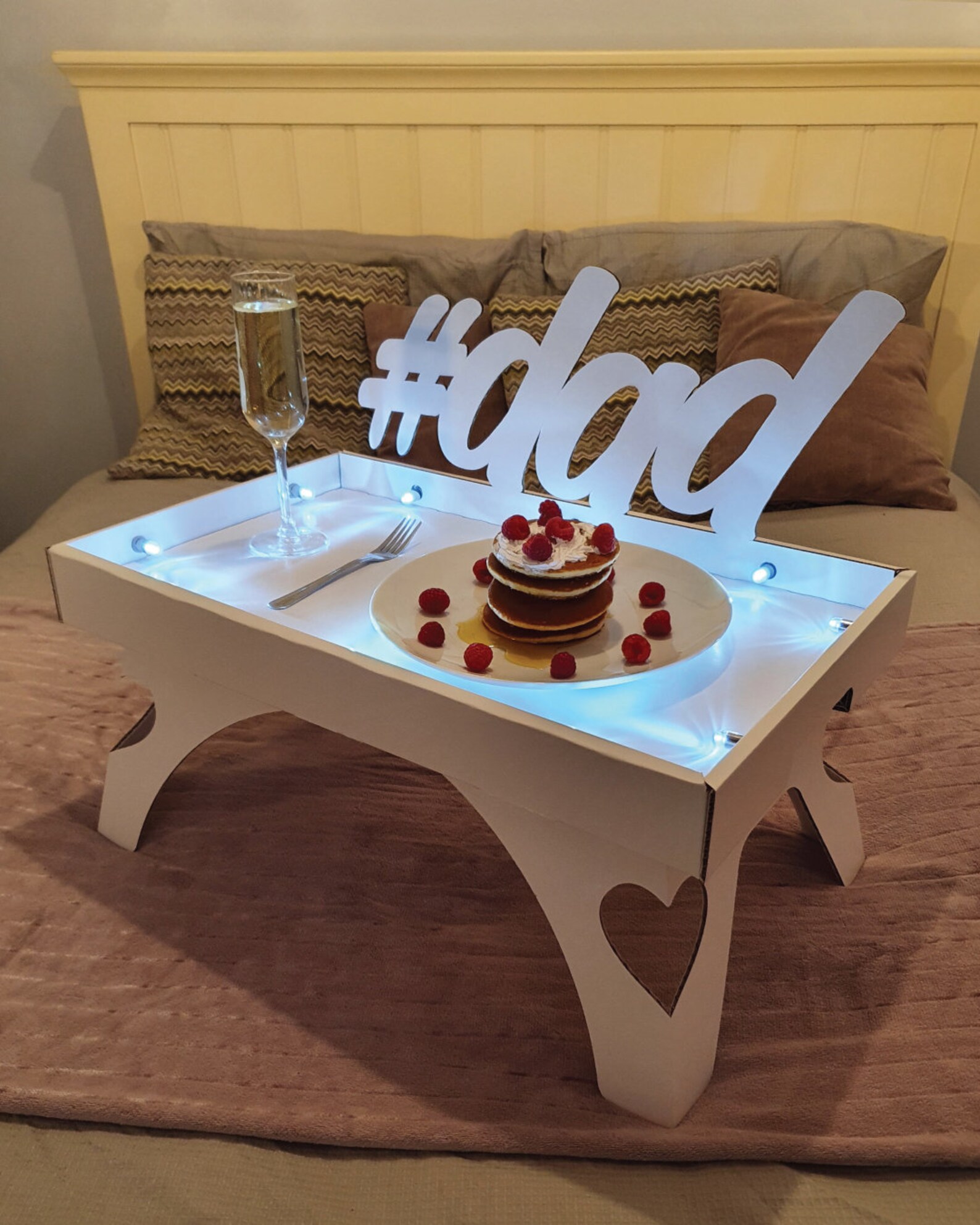 Red Letter Trays With LED - Etsy UK
