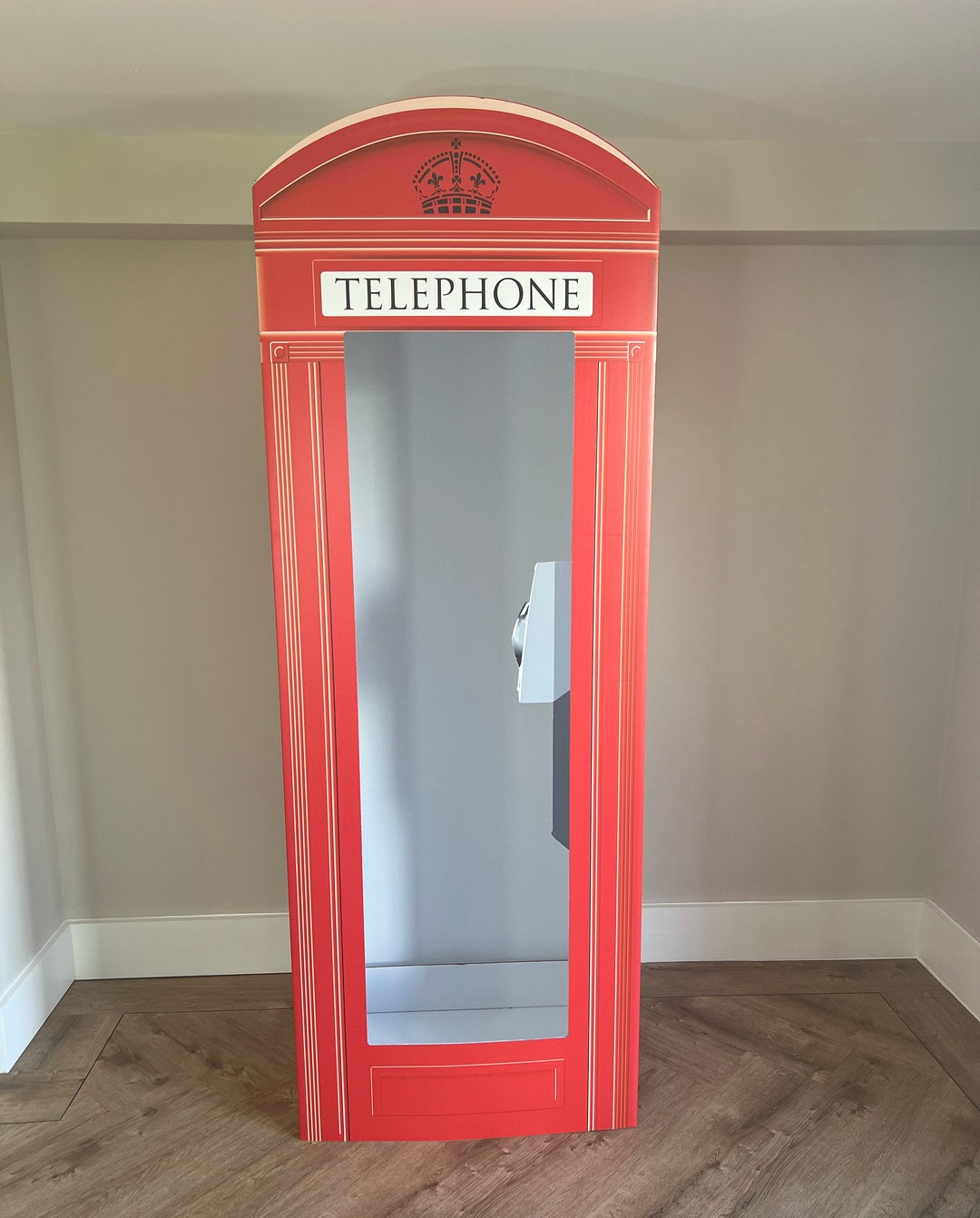 Life Size Red Telephone Box Photo Booth Prop - Etsy