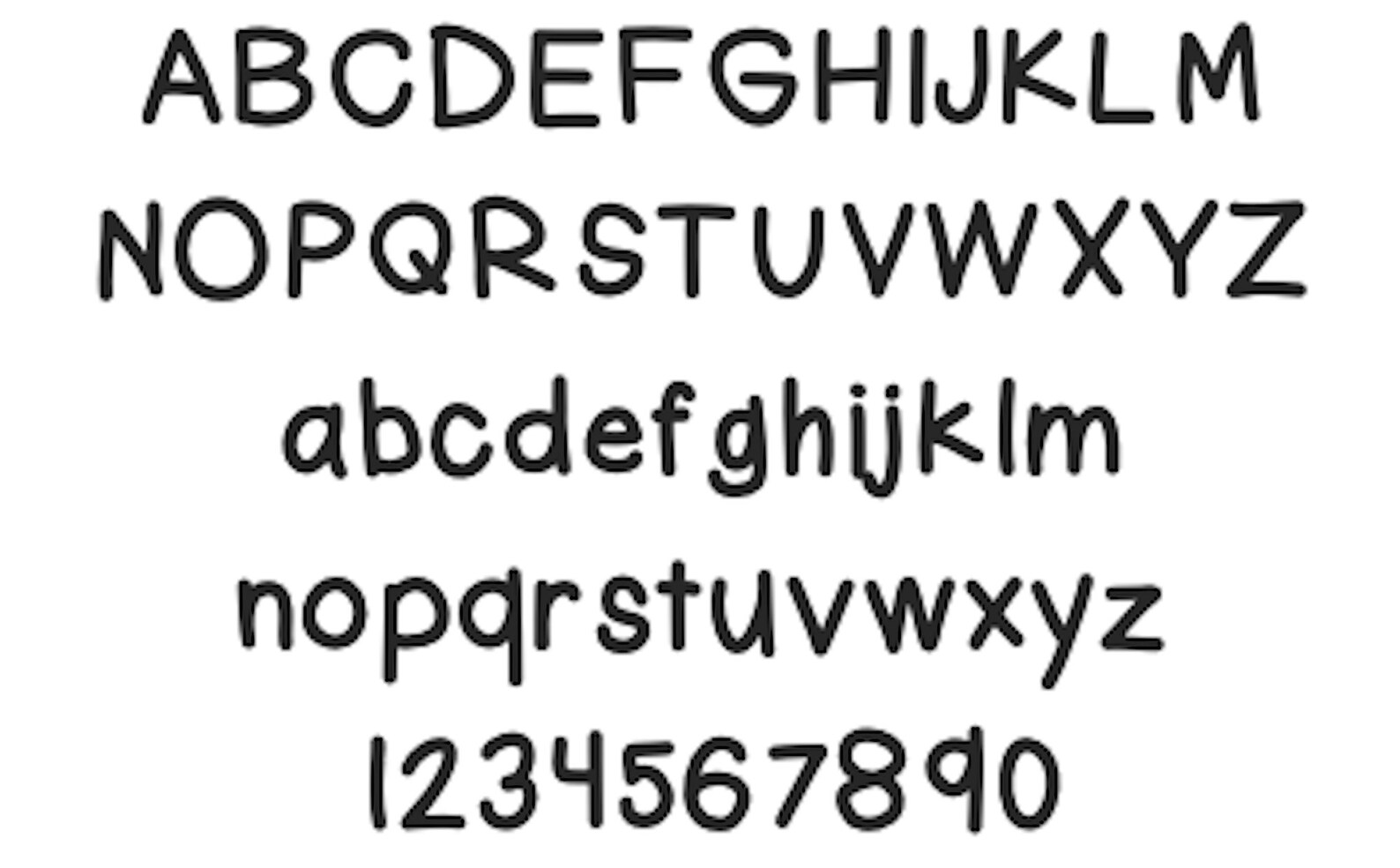 Handwritten Font: "harper” - Etsy