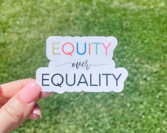 Vinyl Equity Sticker - Etsy