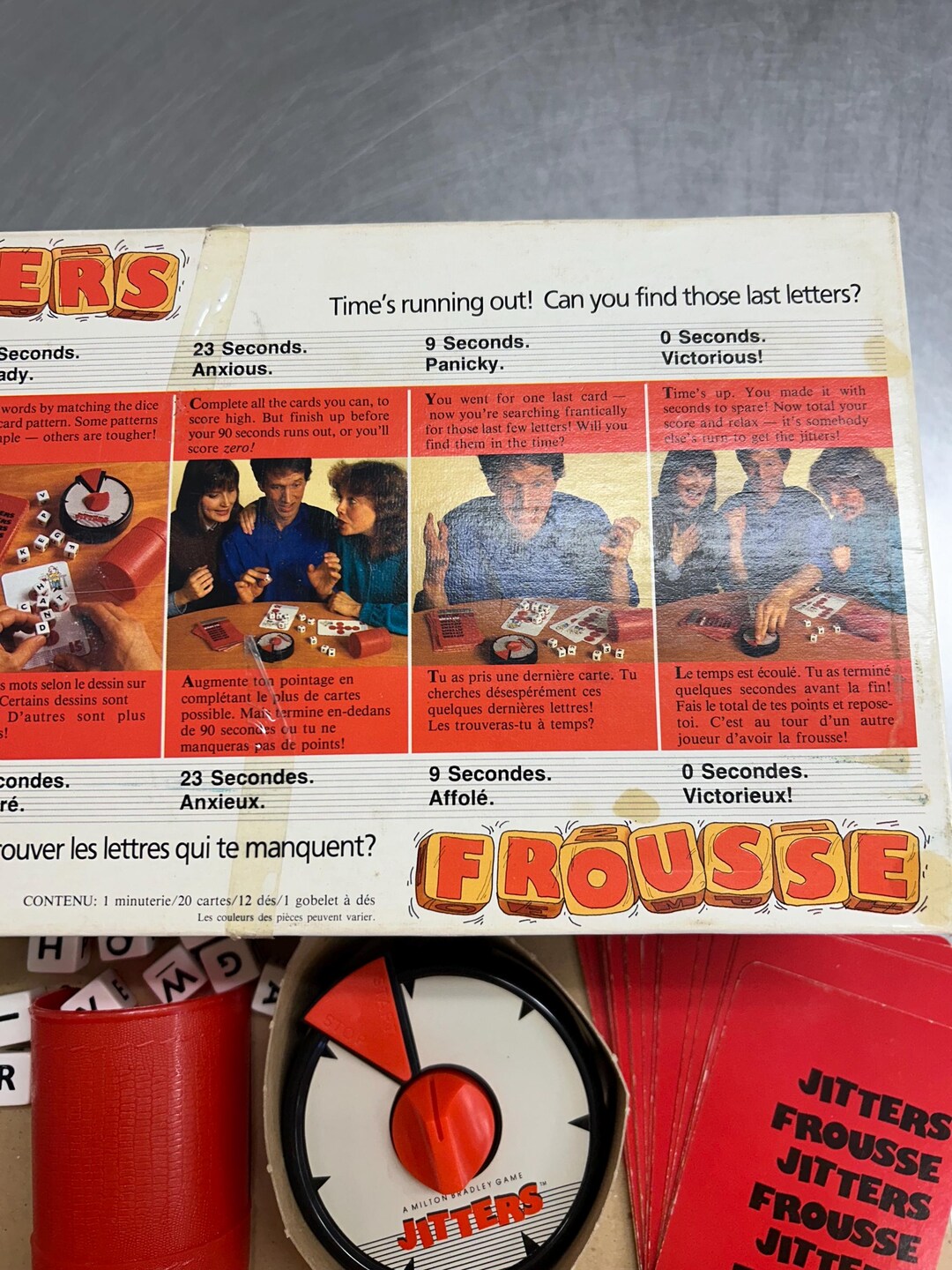 Vintage Jitters the 1980s Family and Friends Spelling Game by Hasbro ...