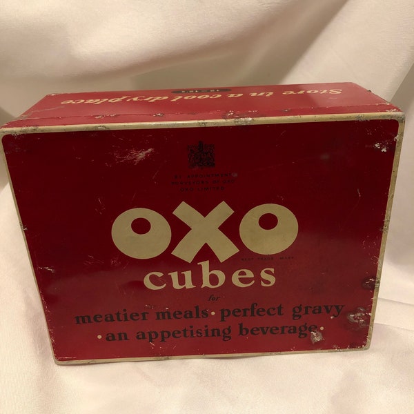 Oxo Cubes Tin - Etsy