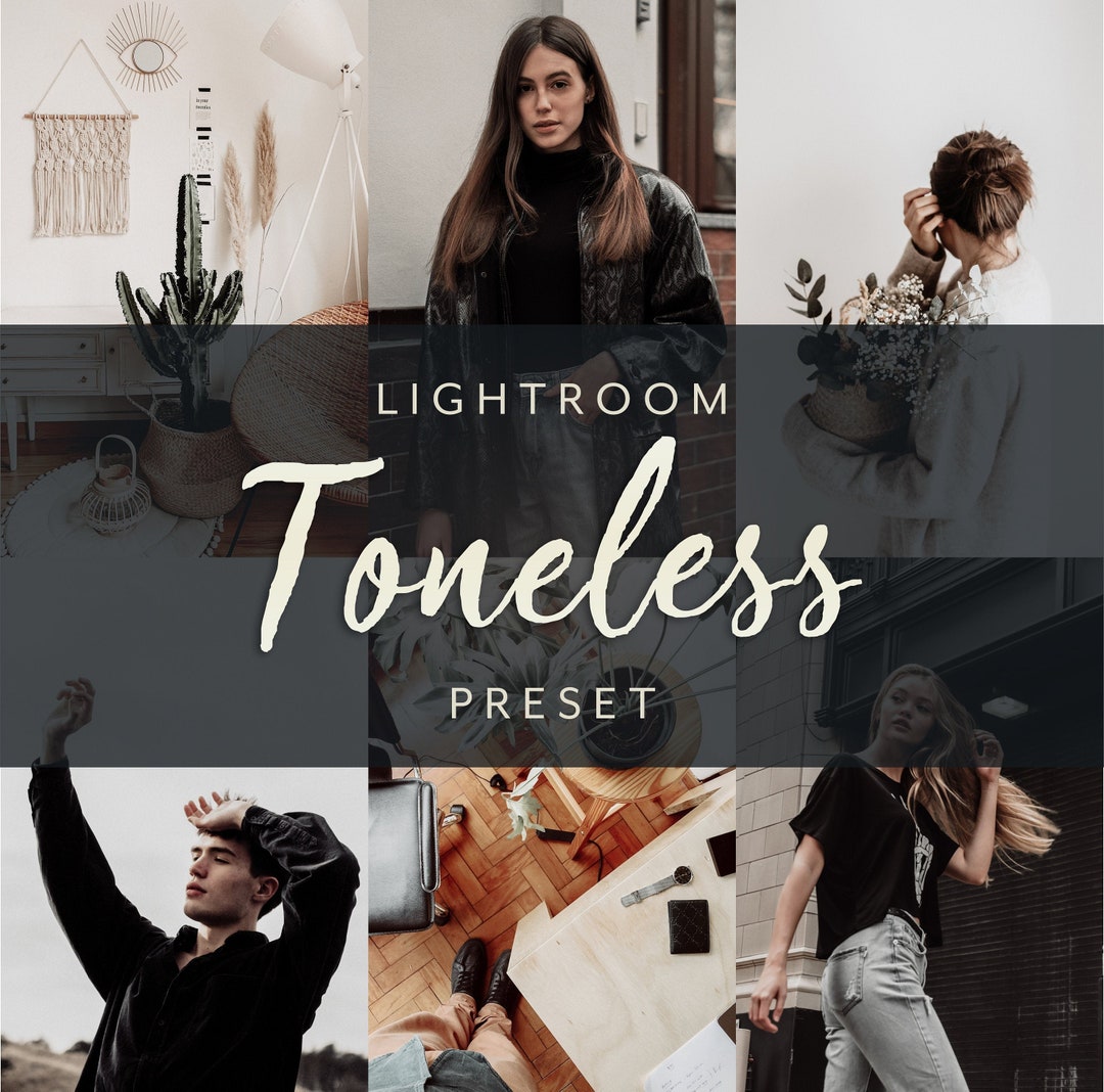 Toneless Lightroom Mobile + Desktop Preset - Etsy