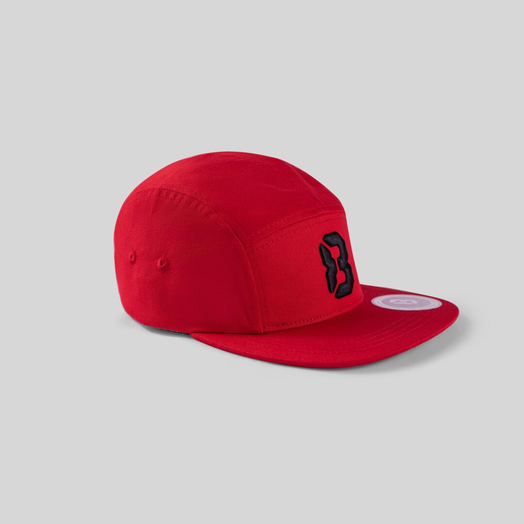 Original 5 Panel Cap - Red - Etsy