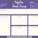 Infosec Brain Dump Template, CISSP Brain Dump Template, Sec+ Brain Dump ...