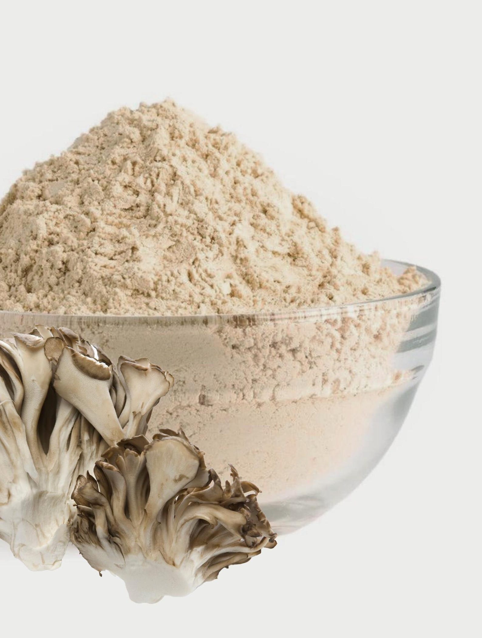 Maitake Mushroom Powder 1lb: Hen of the Woods | Fruiting Body Extract ...