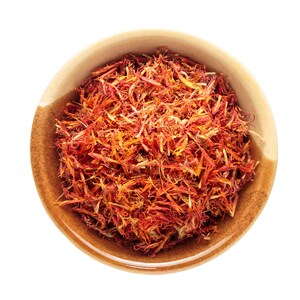 Organic Safflower Petals, Organic 1lb C/S Edible Dry Flower Herb Tea ...