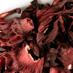 Hibiscus Flower-whole, Organic BULK | Roselle Tea | Sorrel | Flor De Jamaica | Culinary Edible ...