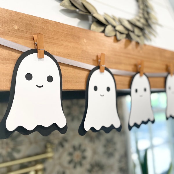 Ghost Garland - Etsy