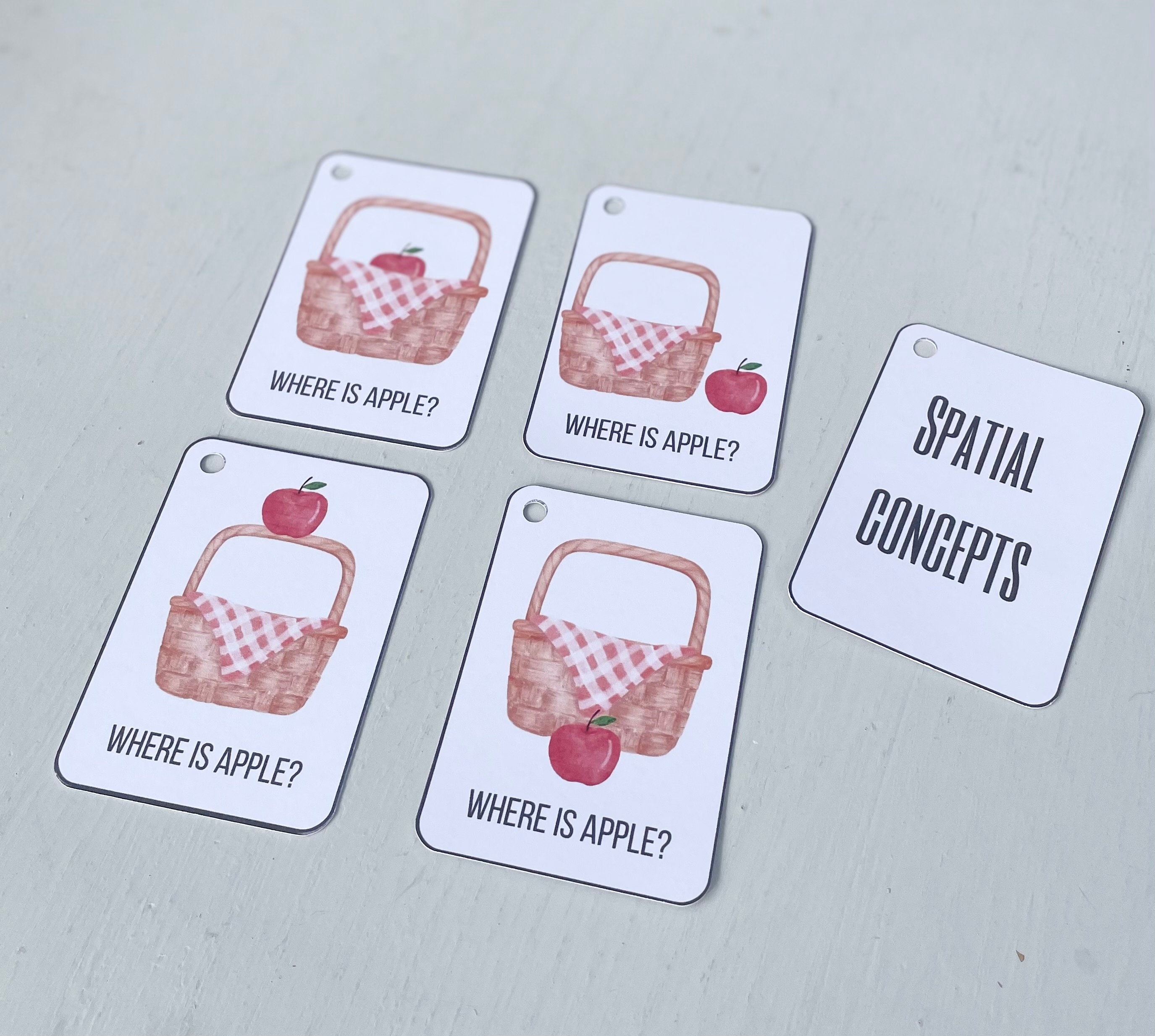 Instant Download Language Flashcards Fall, Apple Picking Theme, 'wh ...