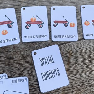Instant Download Language Flashcards, Fall Pumpkin Picking, 'wh ...