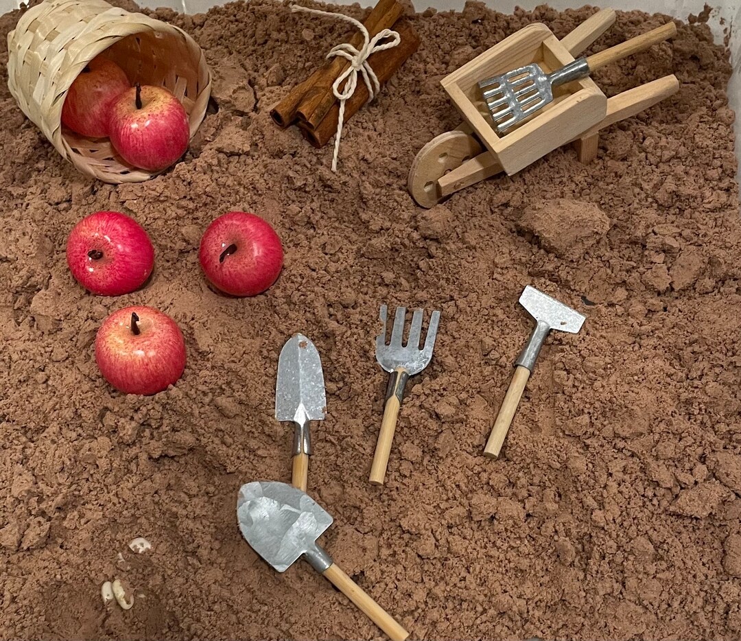Sensory Bin Filler, taste Safe Dirt, for Farm, Fall, or Any Sensory Bin ...