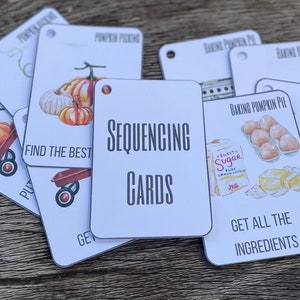 Instant Download Language Flashcards, Fall Pumpkin Picking, 'wh ...