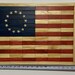 Wooden American Flag, Jenga Block American Flag, Wood Flag, Wooden Flag ...