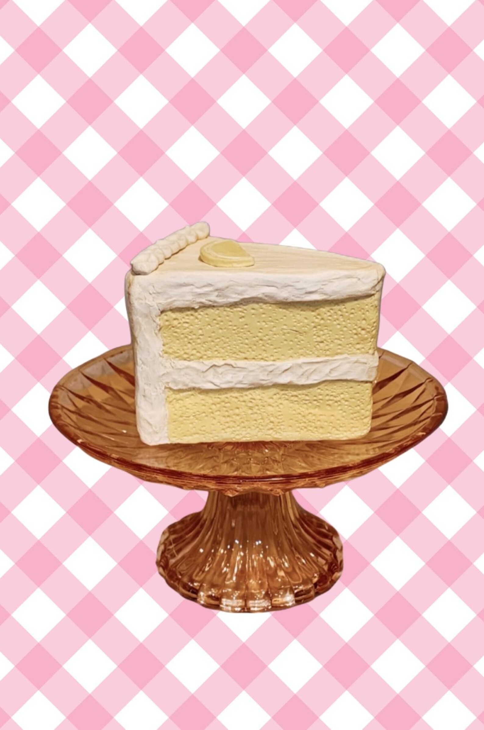 Fake Cake Food Sculpture - Lemon Cake, Candy, Frosting - Etsy
