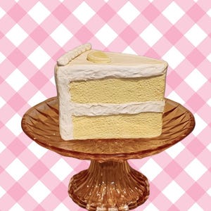 Fake Cake Food Sculpture - Lemon Cake, Candy, Frosting - Etsy