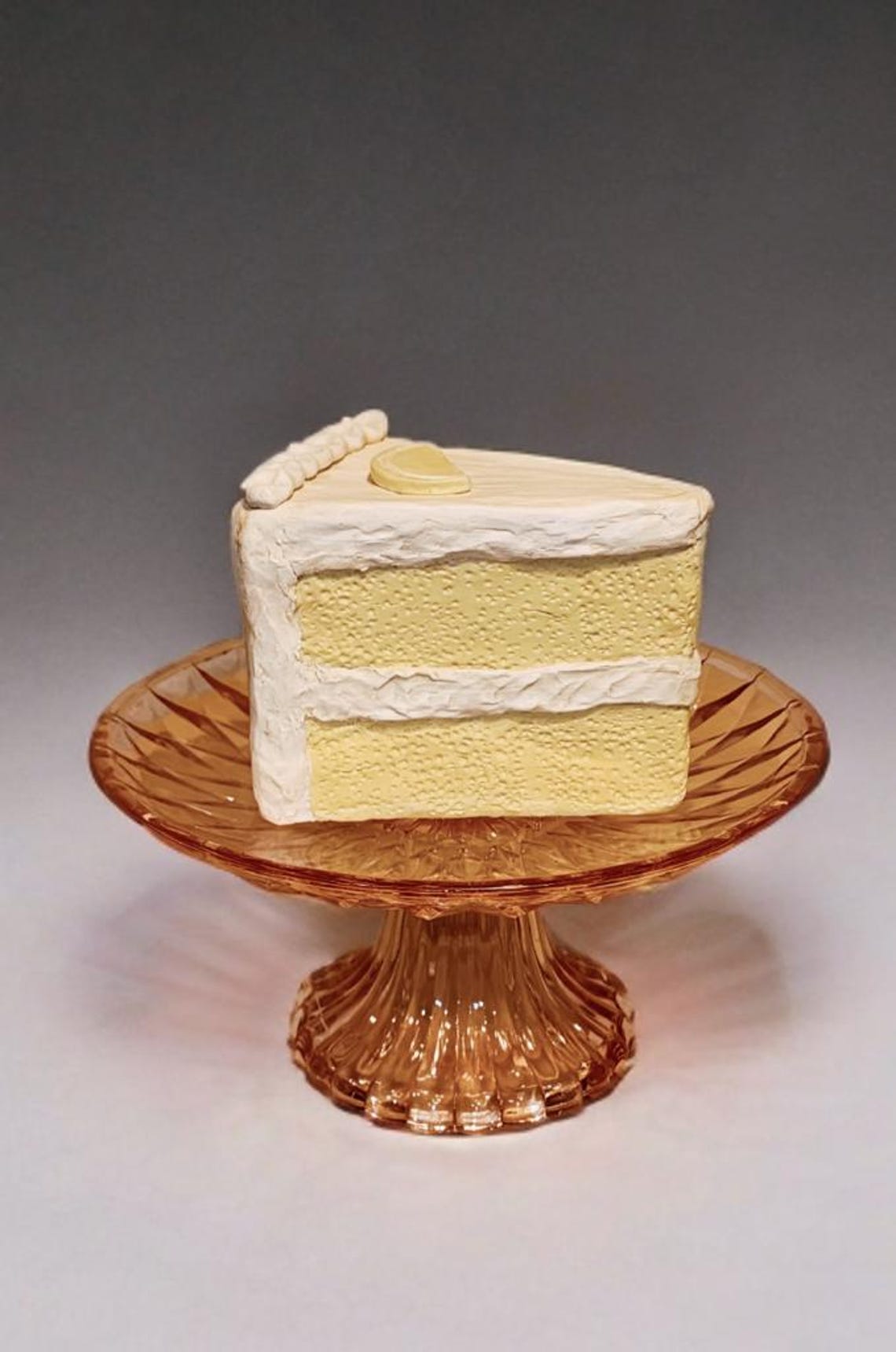 Fake Cake Food Sculpture - Lemon Cake, Candy, Frosting - Etsy