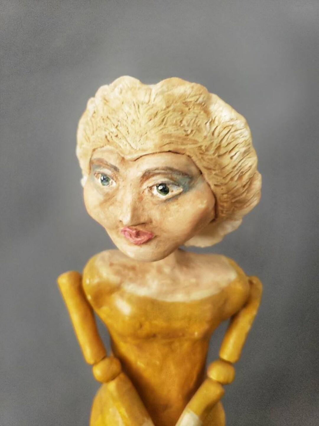 OOAK Doll Fine Art Doll aenid Unique Doll Clay Art Doll Collectible ...