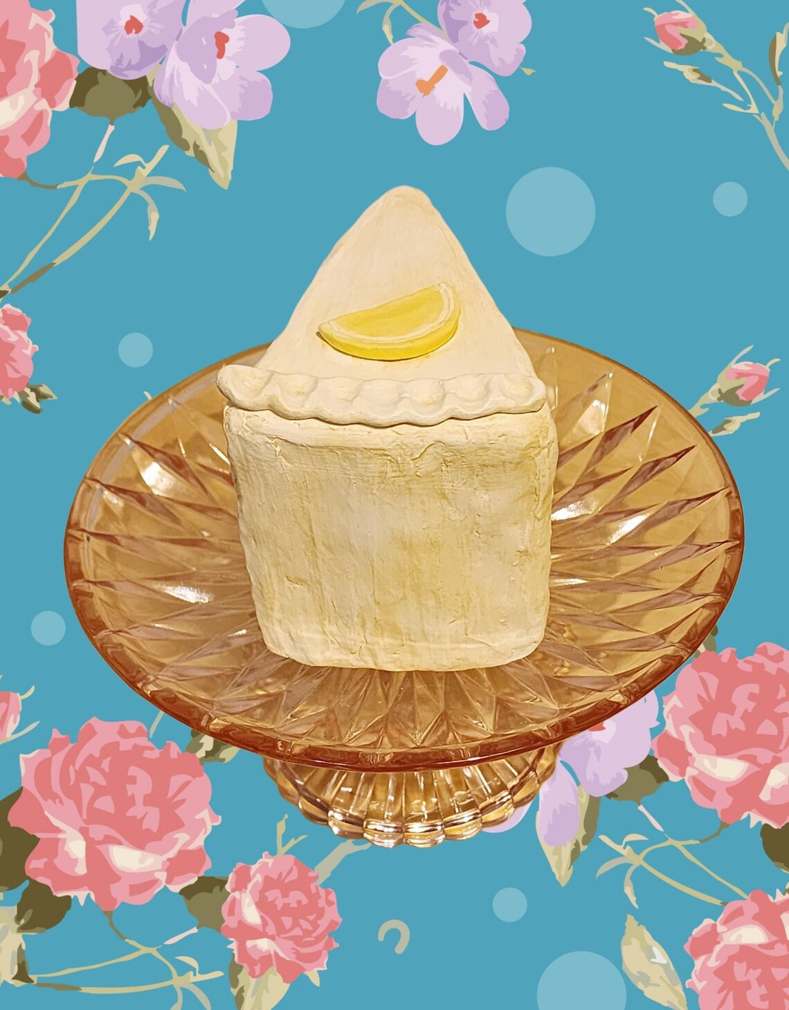 Fake Cake Food Sculpture - Lemon Cake, Candy, Frosting - Etsy