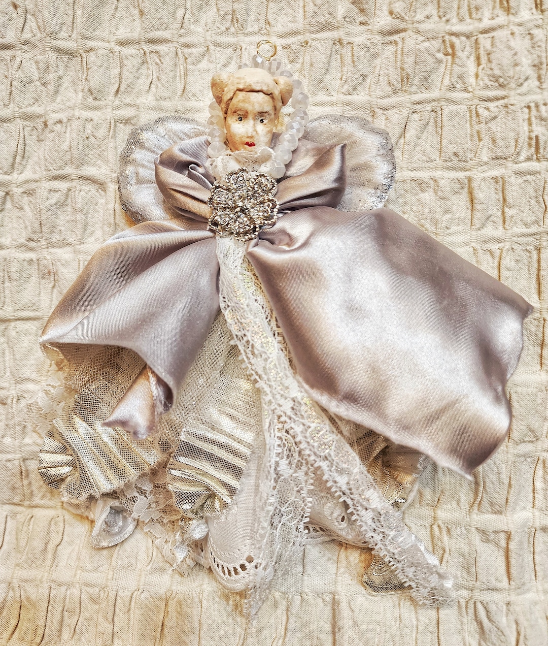 Guardian Angel Doll Angel Wings Victorian Angel Keepsake - Etsy