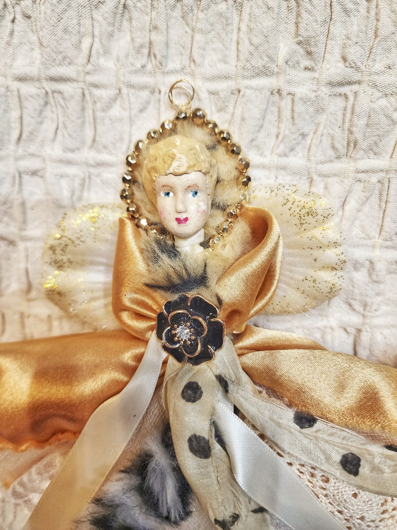 Guardian Angel Doll Angel Wings Victorian Angel Keepsake - Etsy