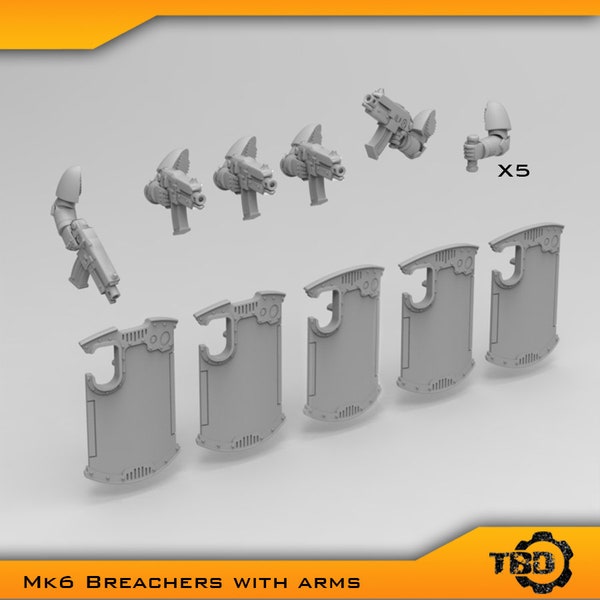 Space Marines Breacher Shields - Etsy