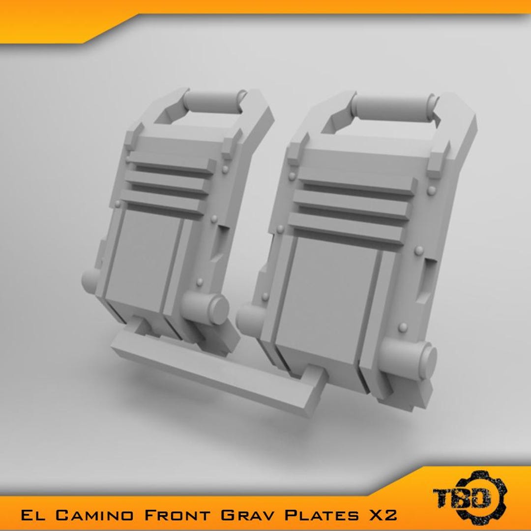 El Camino Grav Plates - Etsy