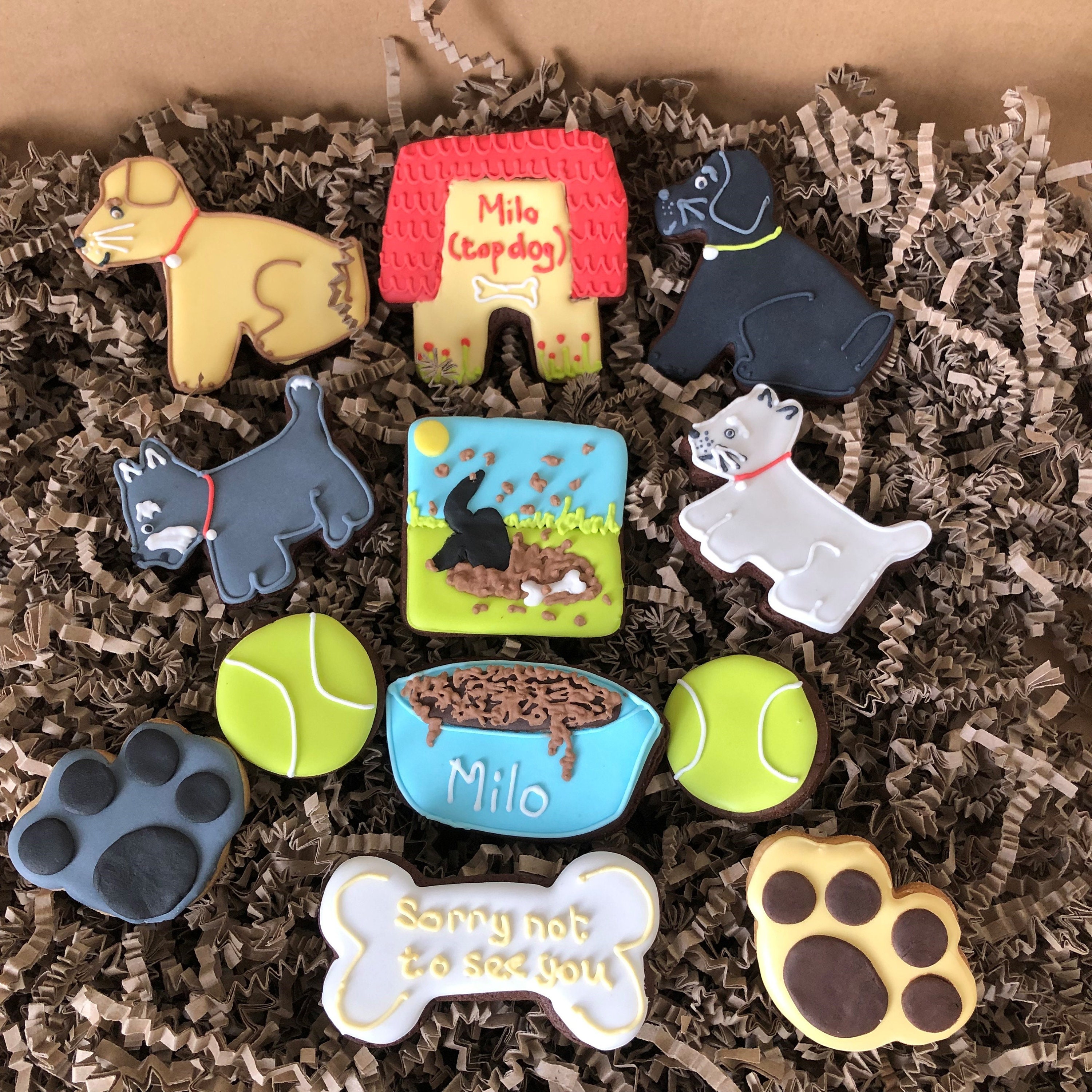 Love Me Love My Dog Biscuit Box - Etsy UK