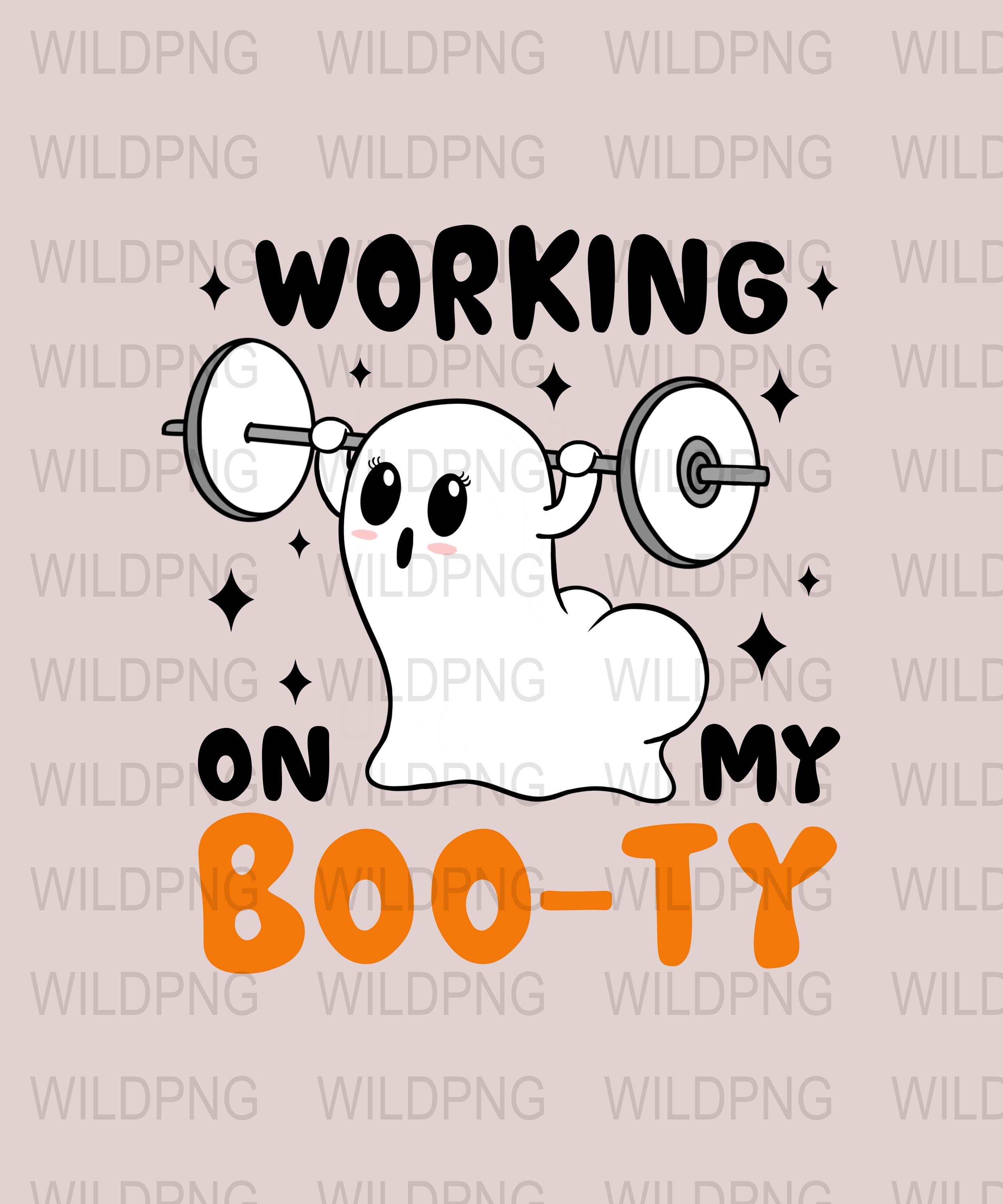 Digital Download Funny Ghost Gym Poster, Fitness Motivation Print ...