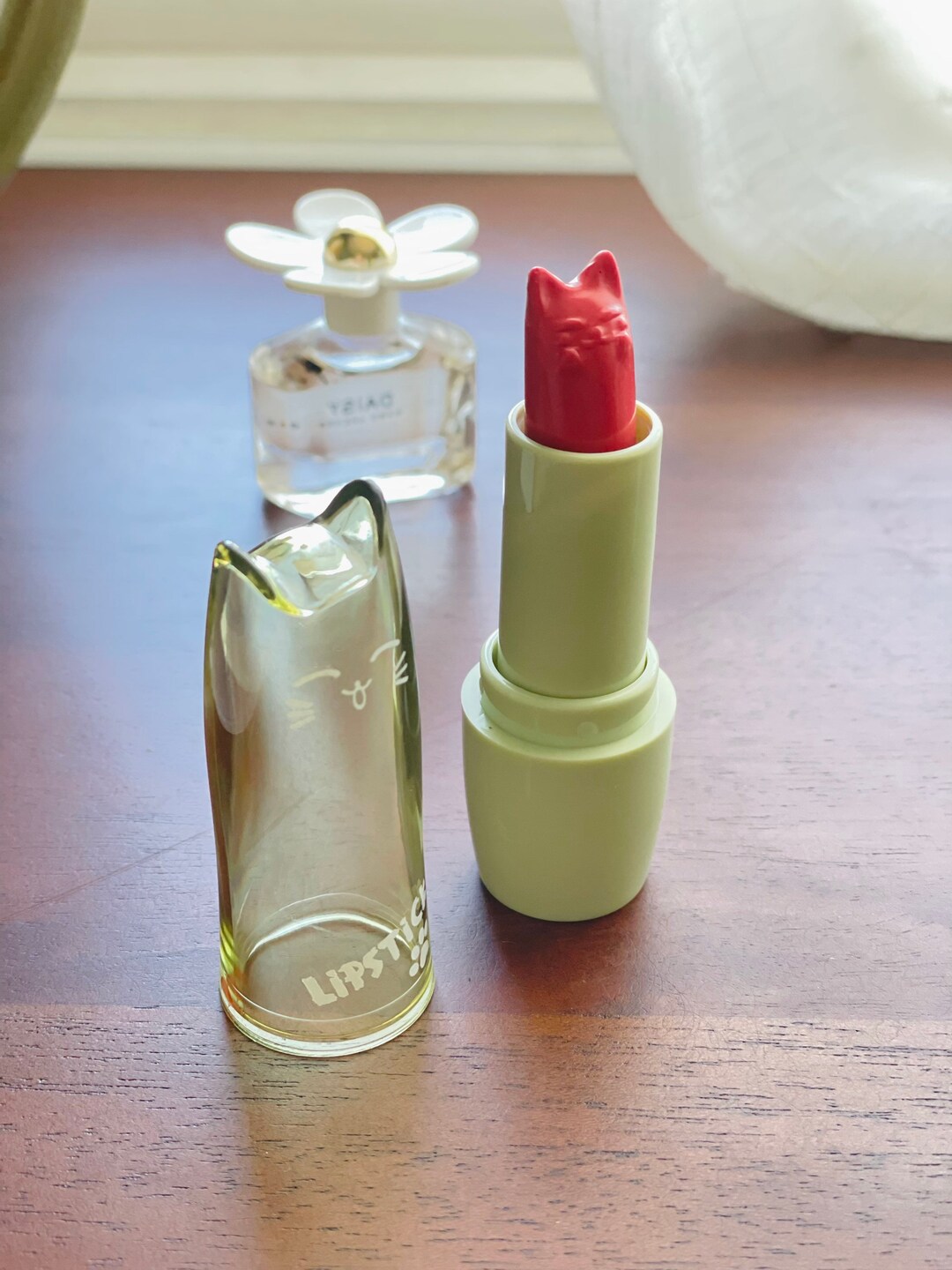Cute Cat Shape Color Lipstick-lipbalm-handmade-moisturizer-wedding ...