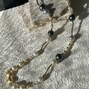 Tahitian｜south Sea Pearl Akoya|saltwater Pearl|baroque Pearl|18k Gold ...