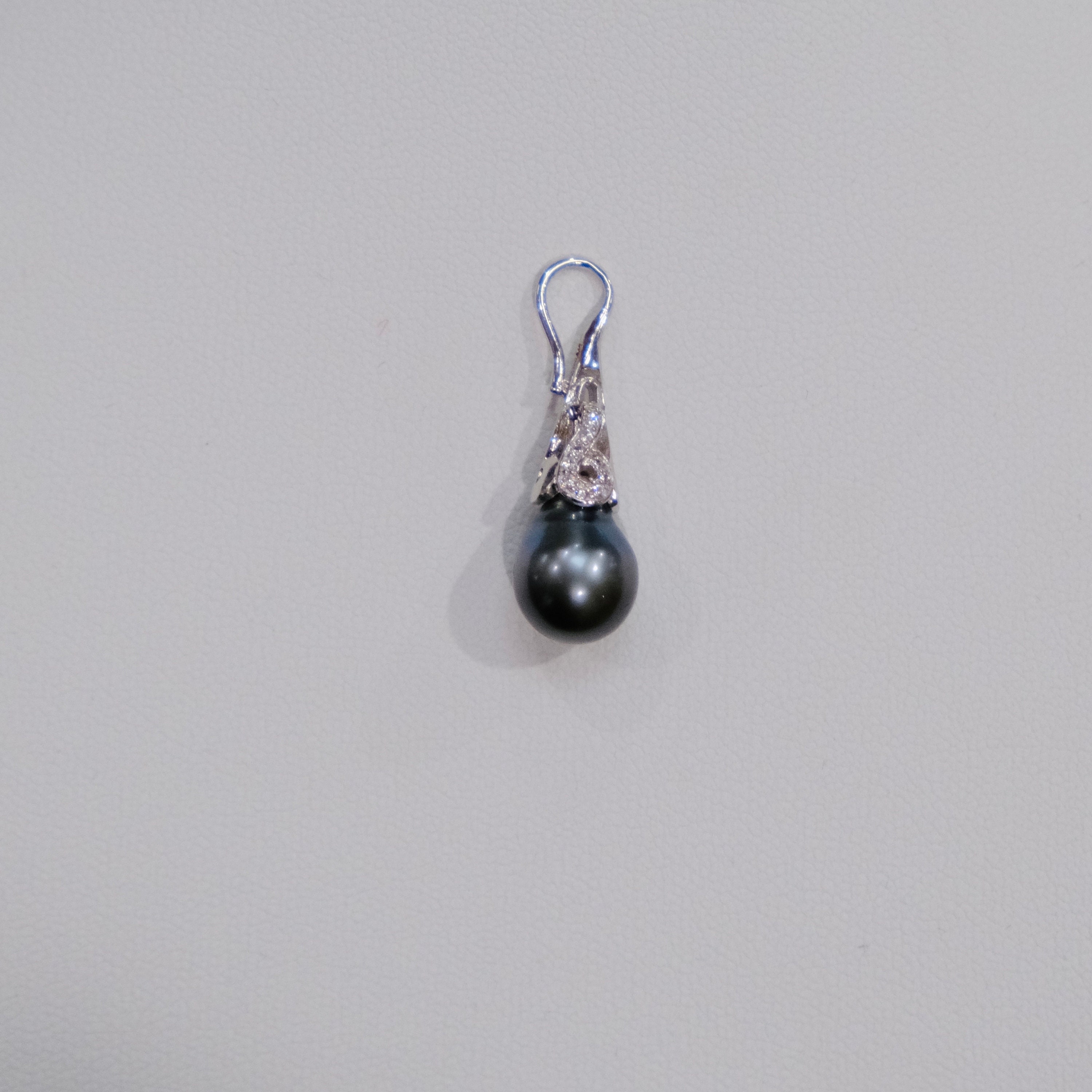Graduation |anniversary|gifts for Mom 9.5mm Deep Blue Tahitian Pearl ...