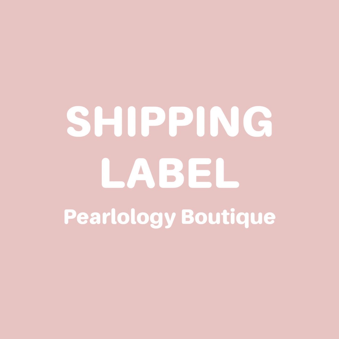 Shipping Label - Etsy