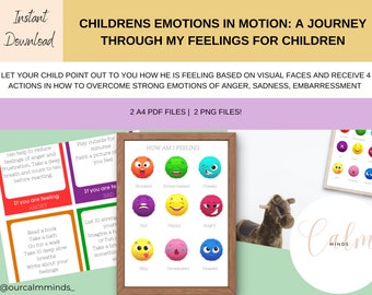 Calming Strategies Poster Calm Down Corner Emotions Chart - Etsy