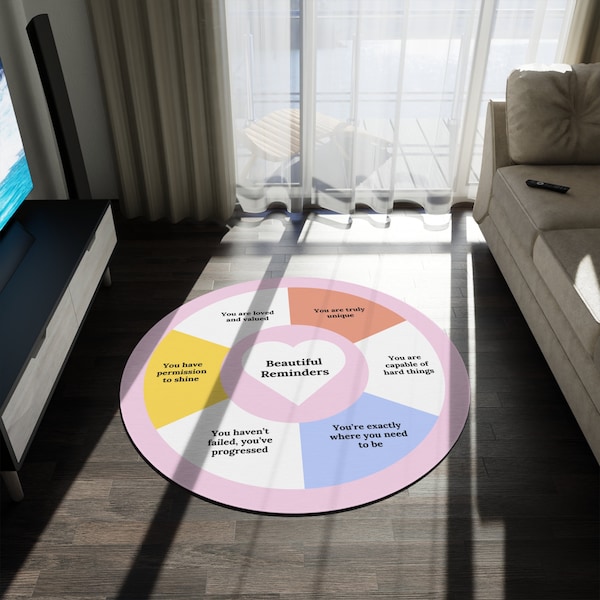 Inspirational Rug - Etsy