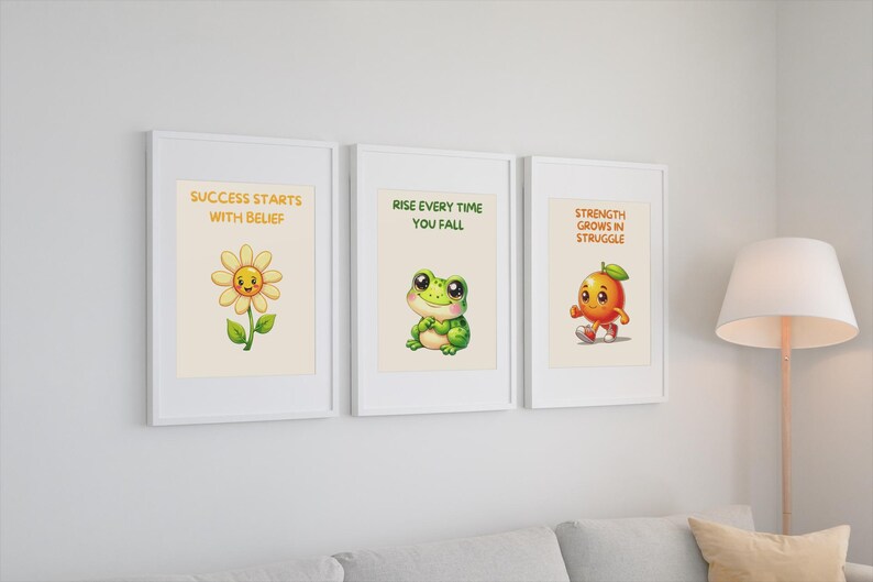 Retro Motivational Posters for Teens: Classroom Mental Health Decor ...