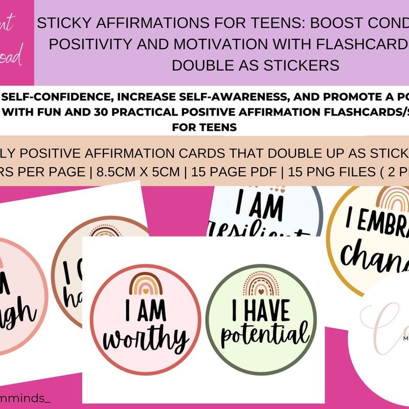 Teenager Stickers - Etsy