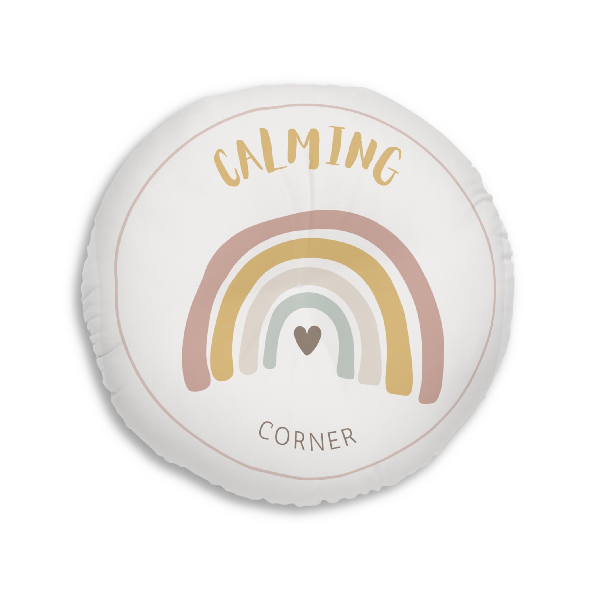 Calming Corner Round Pillow, Calm Down Corner, Calm Corner for Kids ...