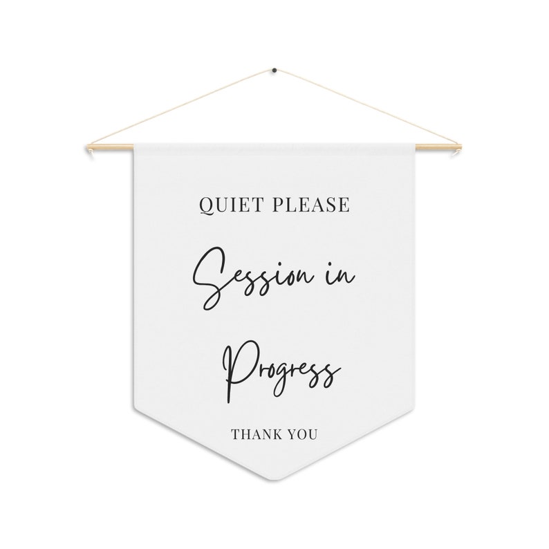 Quiet Please Print Session in Progress Door Sign Counseling Office ...