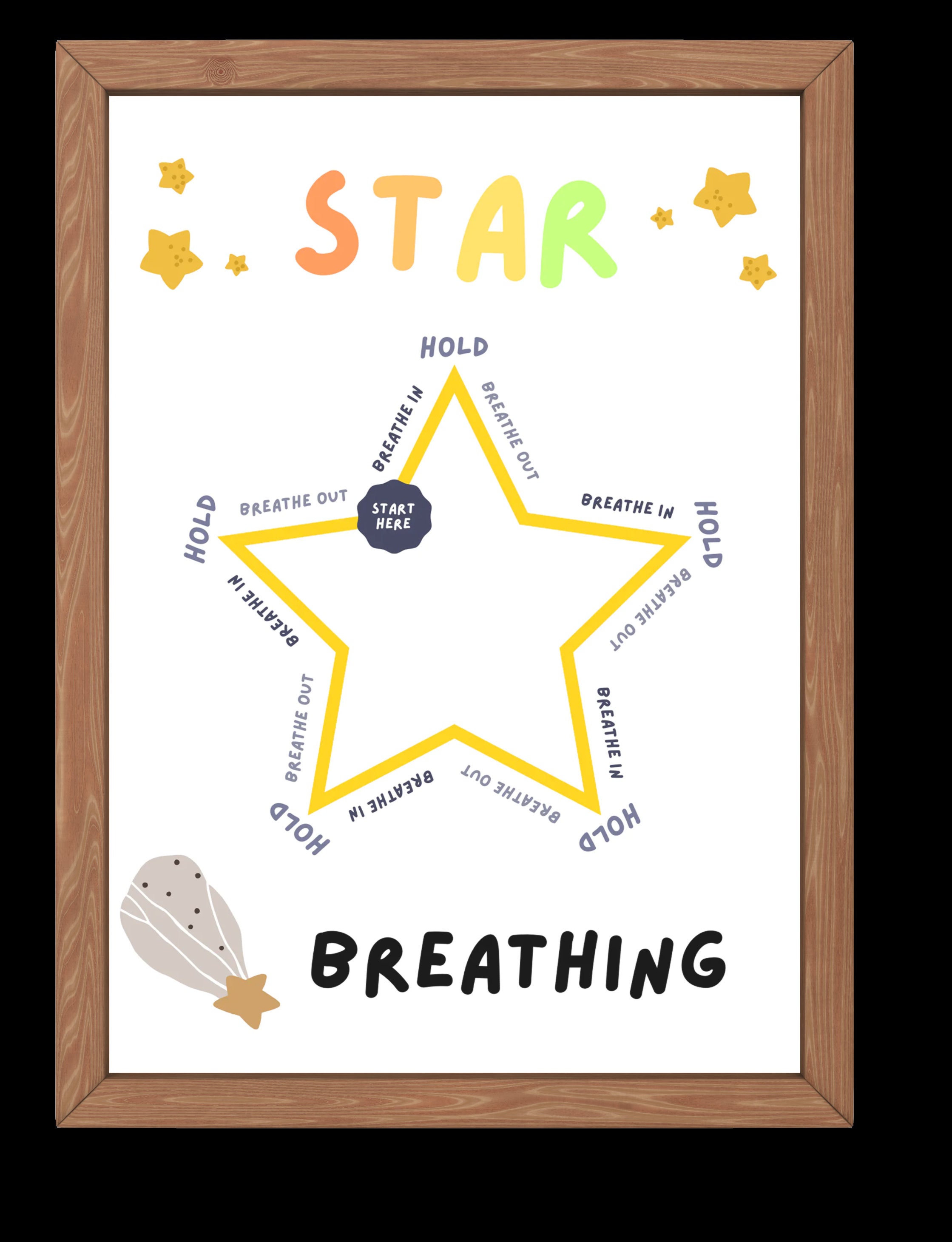 Mindfulness Breathing Activities for Kids, Breathing Cards, Calming ...