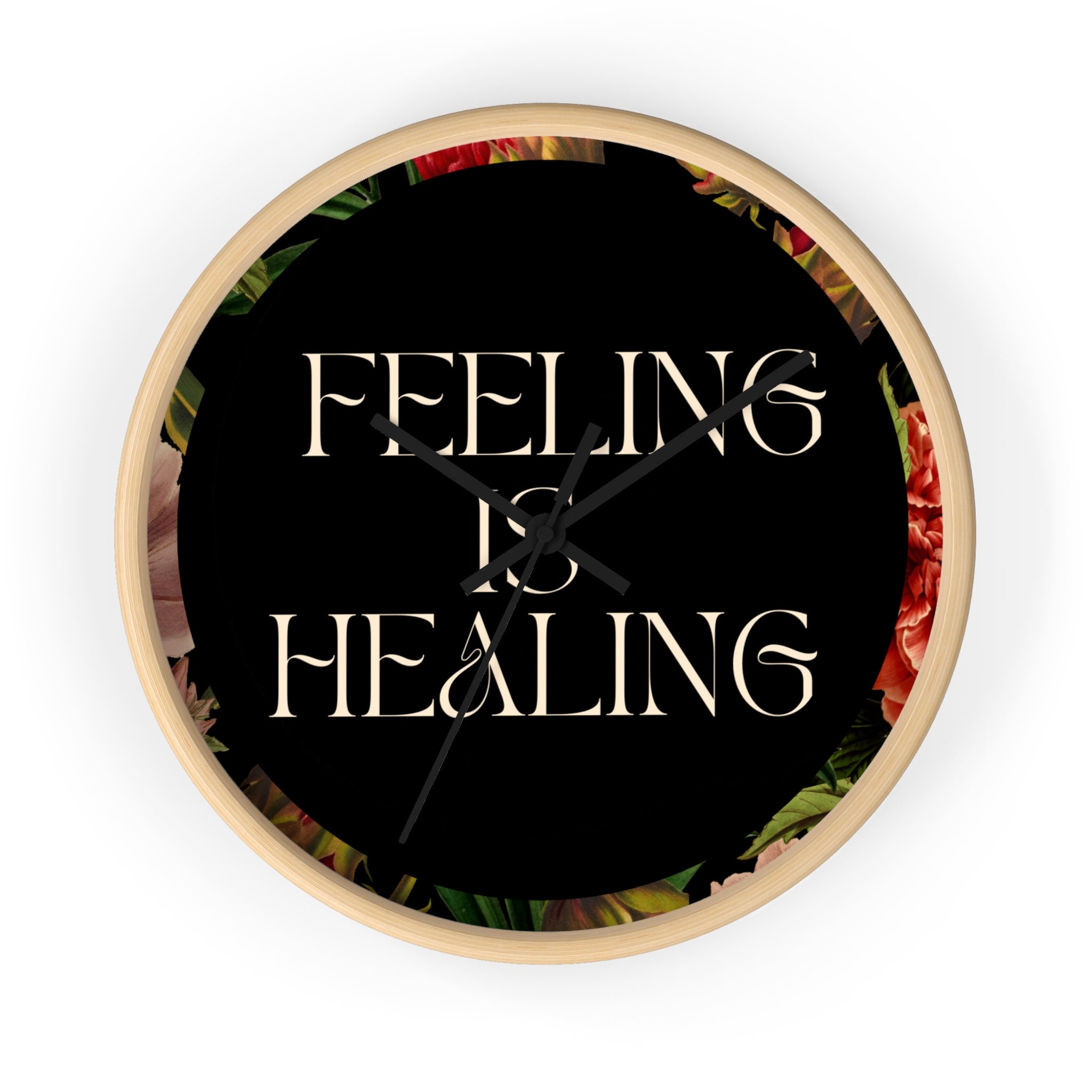 Feelings Wheel Wall Clock, Therapist Wall Clock, Therapist Decor ...