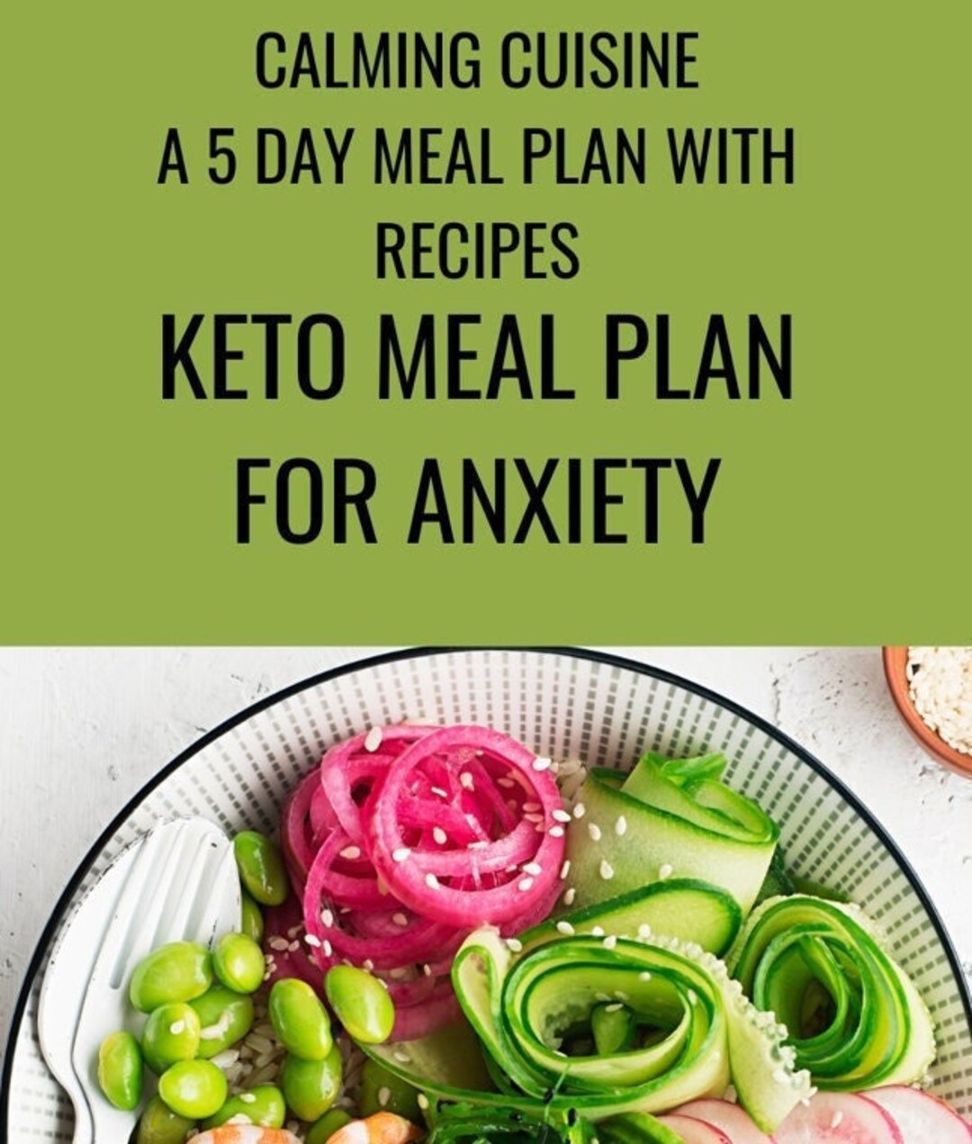 Calming Cuisine - A 5 - Day Low - Carb Meal Plan for Anxiety Relief - Etsy