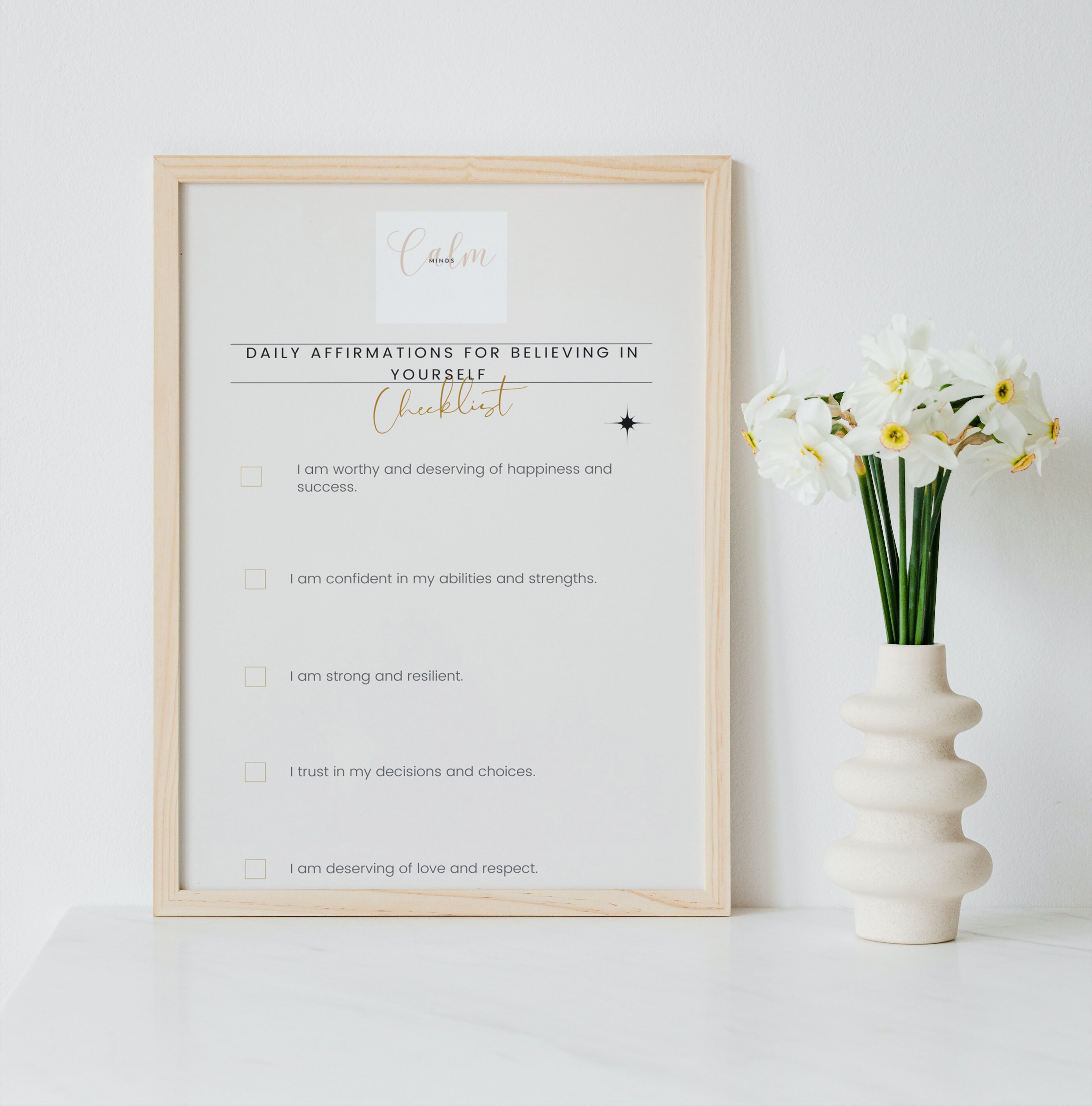 50 Daily Positive Affirmation Statements to Believe in Yourself Believe ...