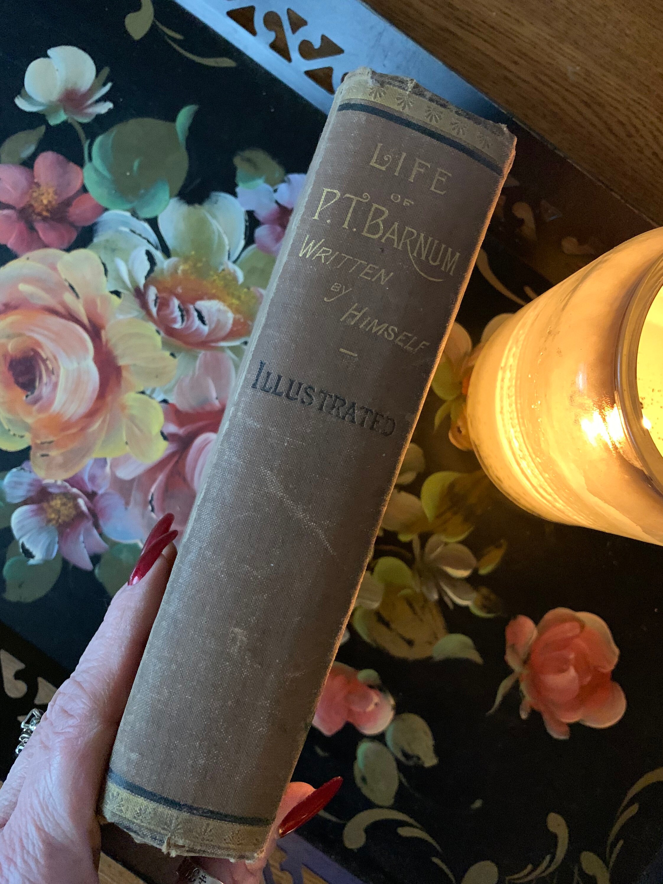Life of P. T. Barnum Written by Himself - Hardcover 1885 - Rare - Etsy