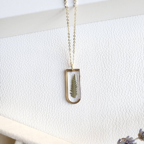 Fern Necklace - Etsy
