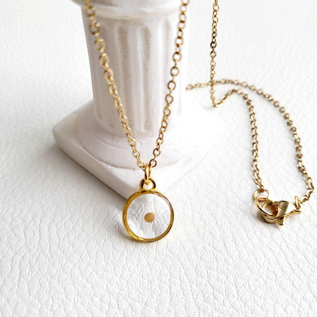 Etsy mustard seed necklace store